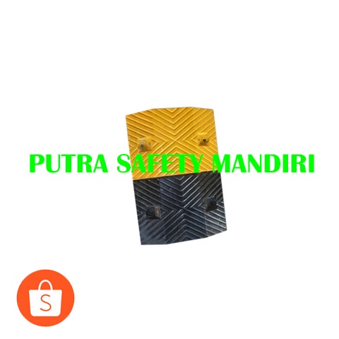 Jual SPEED HUMP RUBBER POLISI TIDUR KARET 50 X 34 X 5 CM HITAM KUNING ...