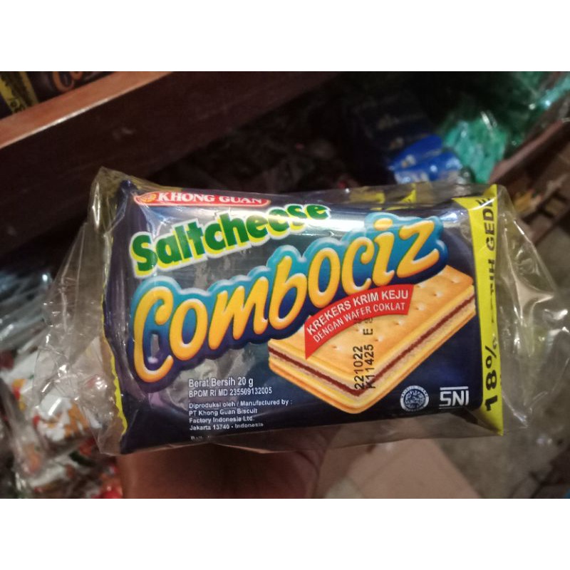 Jual Saltcheese Combociz Crakers 10 Pcs | Shopee Indonesia