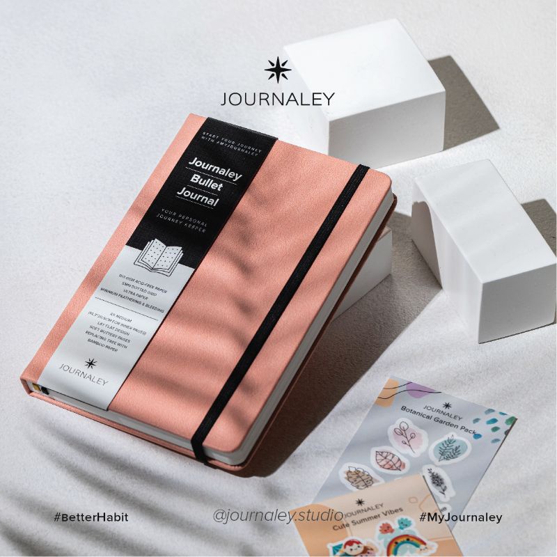 Jual Journaley Bullet Journal Notebook Planner Journaling Book A5 150 ...