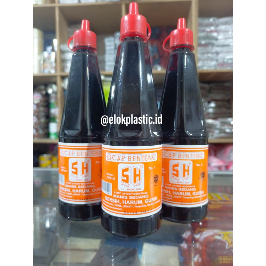Jual Kecap Benteng SH Kemasan Botol 300ml (1 dus isi 24 btl @300 ml ...