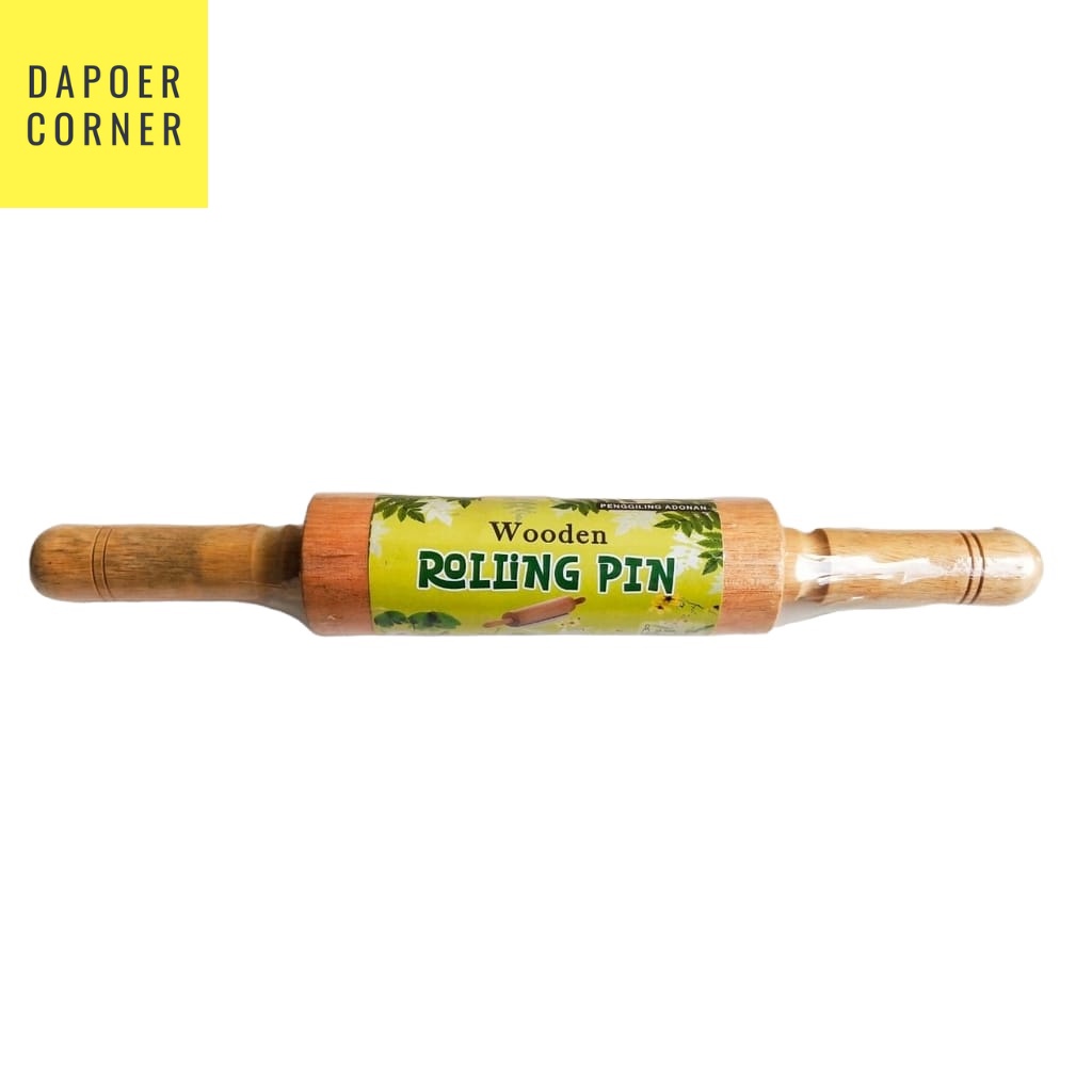 Jual ROLL PIN KAYU / GILINGAN KAYU / ROLLING PIN / ADONAN KAYU | Shopee ...