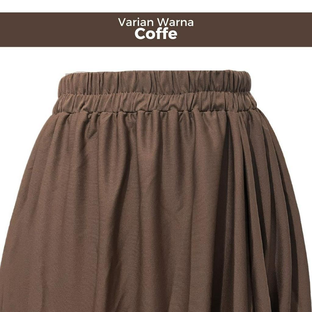 Jual ROK KERJA WANITA POLOS BASIC PREMIUM 100%HYGET SUPER /ROK POLOS ...