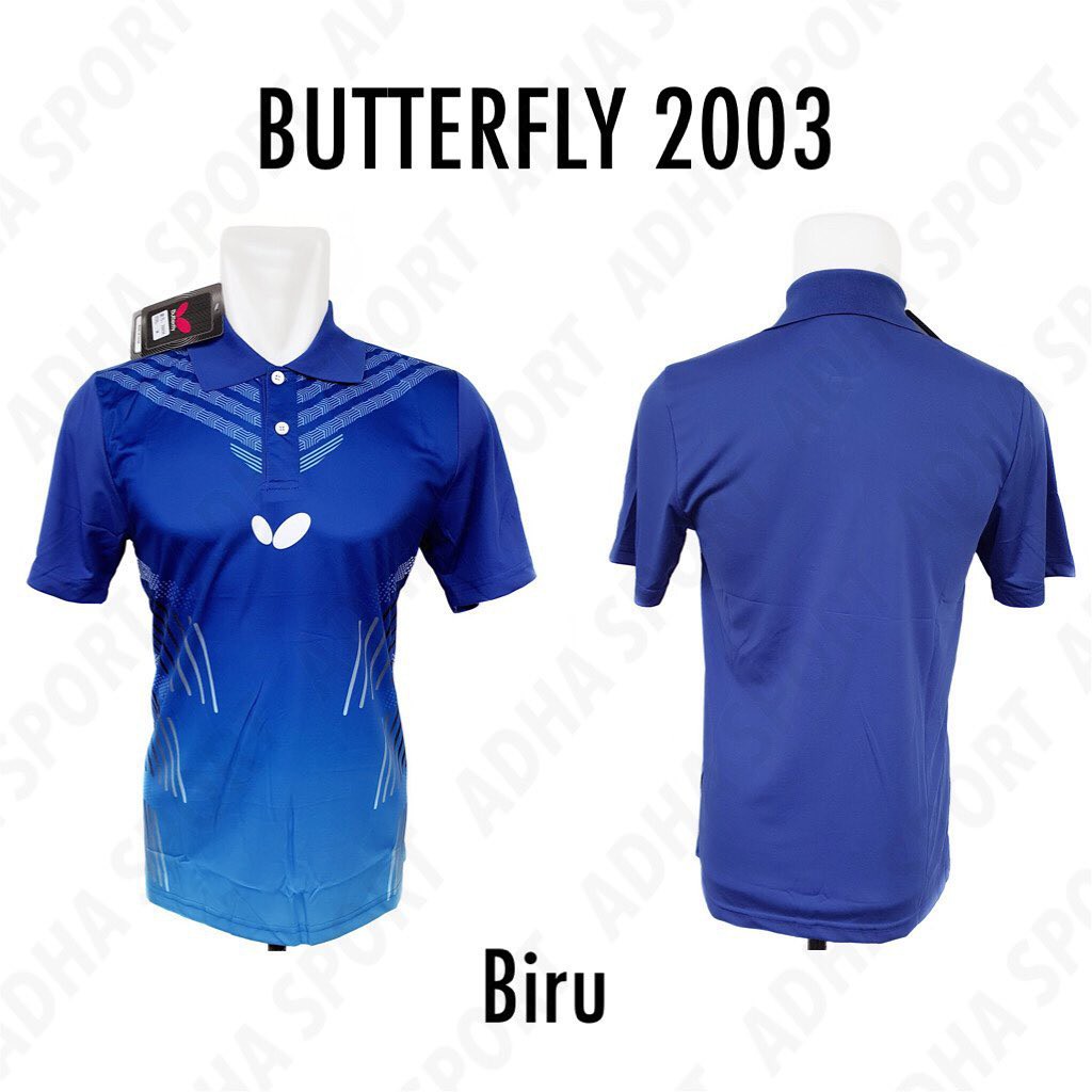 Jual Kaos Polo Pingpong BTY 2003 / B2003 Biru Tenis Meja Store Surabaya Adha Sport | Shopee ...
