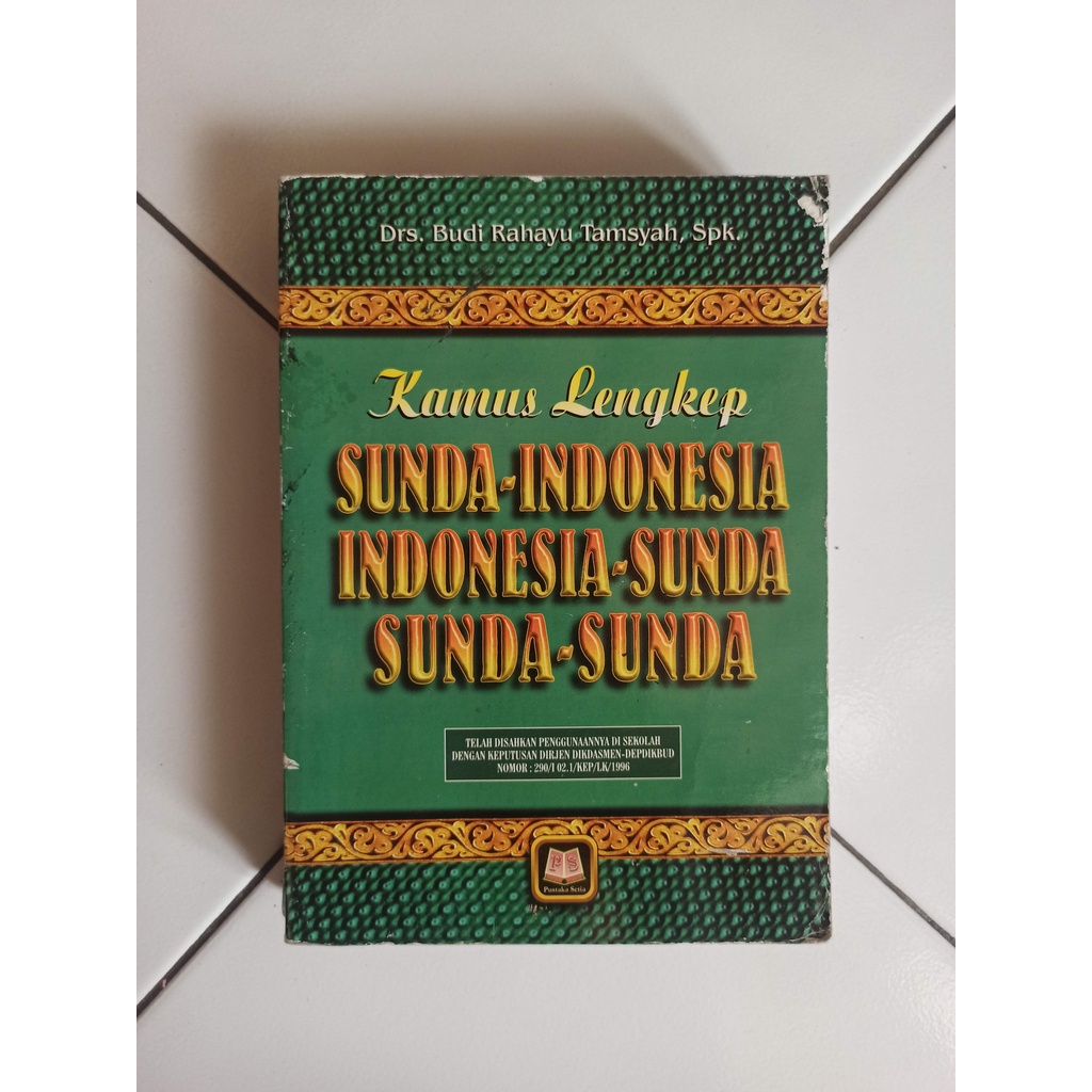 Jual Kamus Lengkap Sunda-Indonesia. Indonesia-Sunda. Sunda-Sunda ...