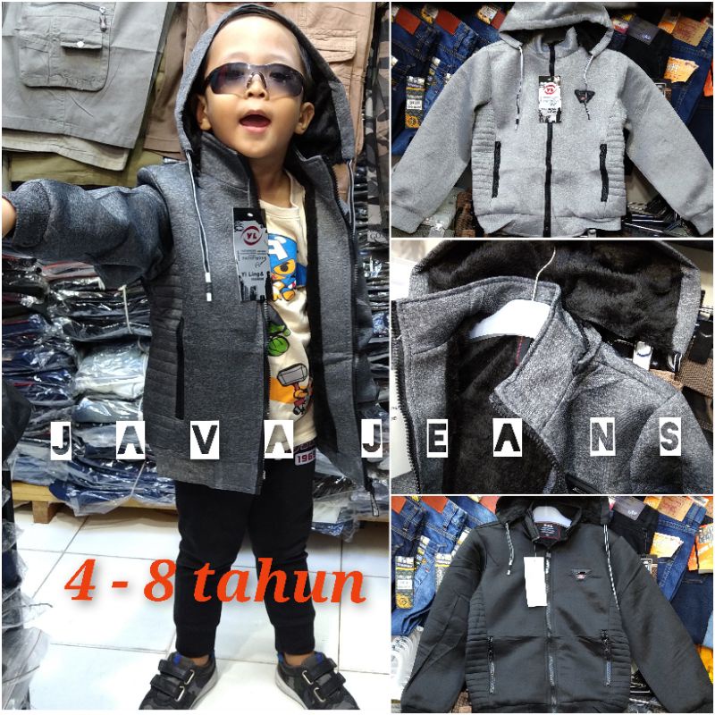 Jual JAKET BOMBER ANAK-ANAK IMPORT BAHAN MISTI MIKRO DALAM BULU KUPLUK ...