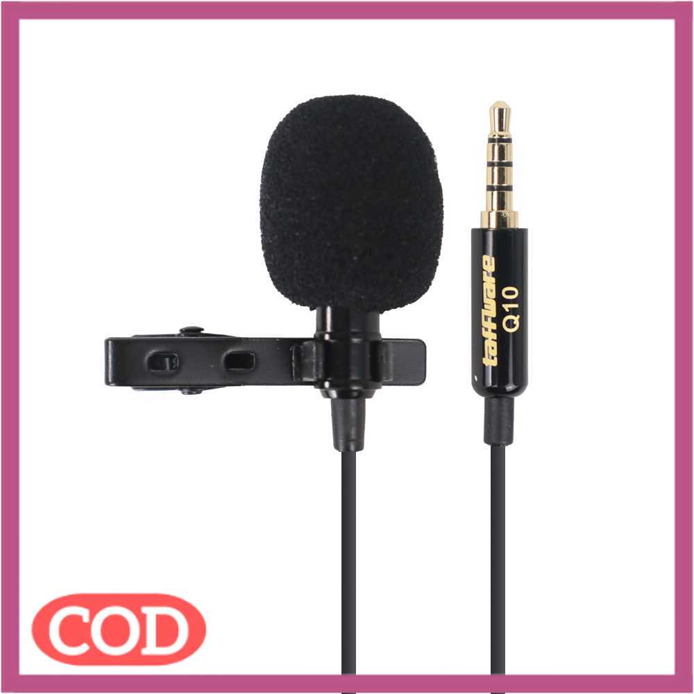 Jual Professional Lavalier Microphone Clip Portable 3.5mm - Q10 / Mik ...