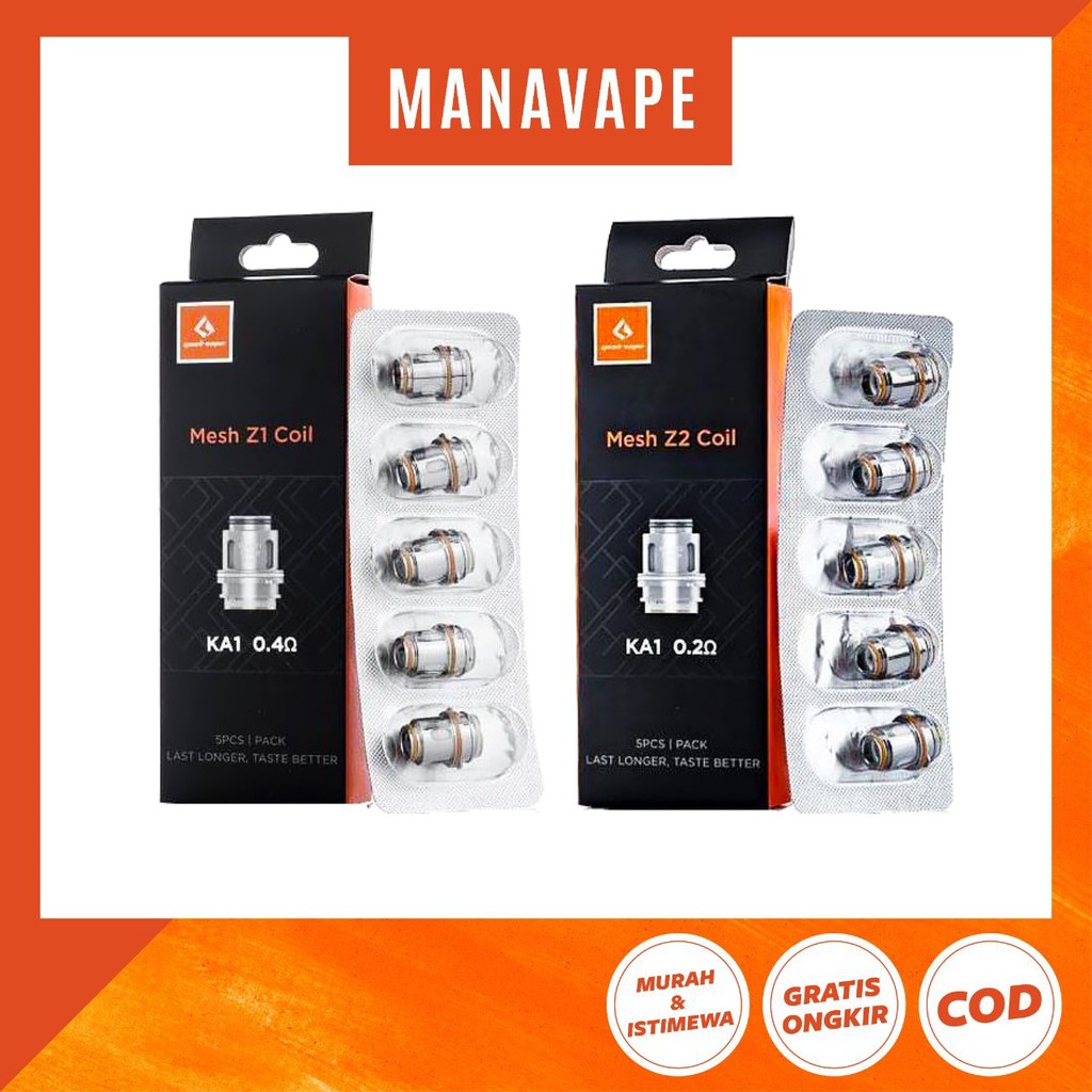 Jual COIL AEGIS T200 (Z SERIES) AUTHENTIC by GEEKVAPE | Shopee Indonesia