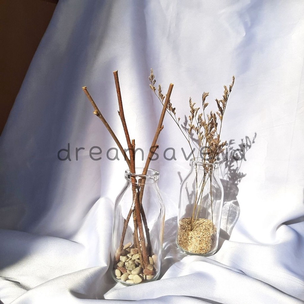 Jual VAS BENING/ VAS BOTOL/ VAS AESHETIC/ VAS MURAH/ VAS BUNGA KERING ...