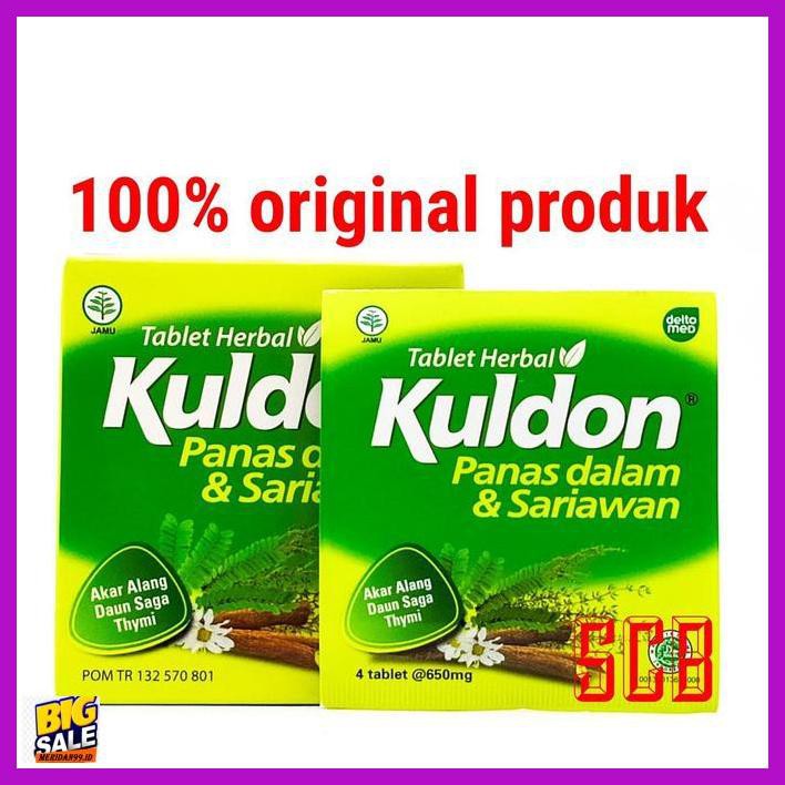 Jual YARPSTULUM- KULDON STRIP / KULDON PANAS DALAM & SARIAWAN (ISI 4 ...