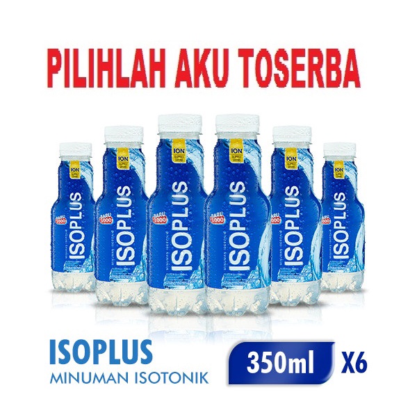 Jual ISOPLUS Minuman Isotonik 350 ml - (Harga paket isi 6 botol ...
