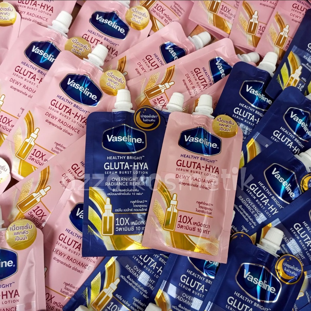 Jual VASELINE GLUTA HYA SACHET 30ML ORIGINAL THAILAND | Shopee Indonesia
