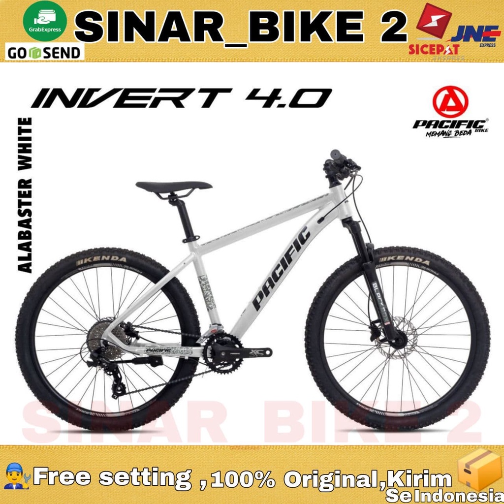 Jual Sepeda Gunung 26 Inch MTB PACIFIC INVERT 4.0 Alloy Hidrolik 2x8 ...