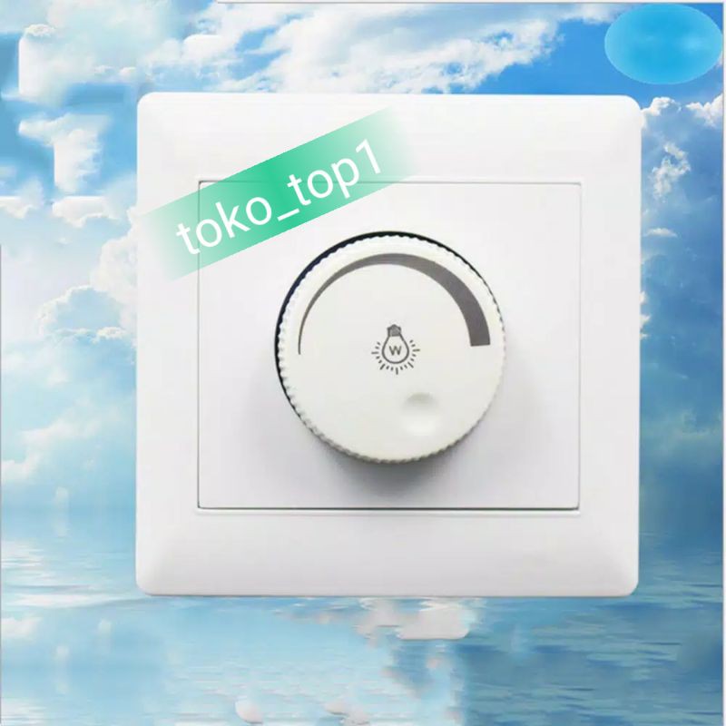 Jual dimmer lampu/ switch peredup cahaya lampu/ 220v | Shopee Indonesia