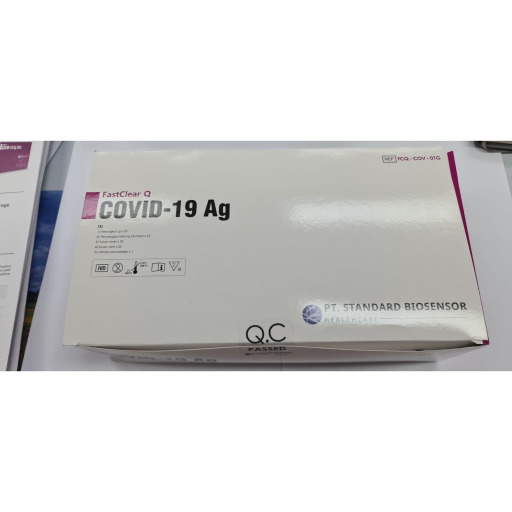 Jual FastClear Q Biosensor Antigen Test 1 box isi 25 | Shopee Indonesia