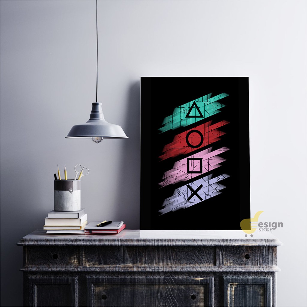 Jual Poster Kayu Hiasan Dinding Tema GAMER | Shopee Indonesia