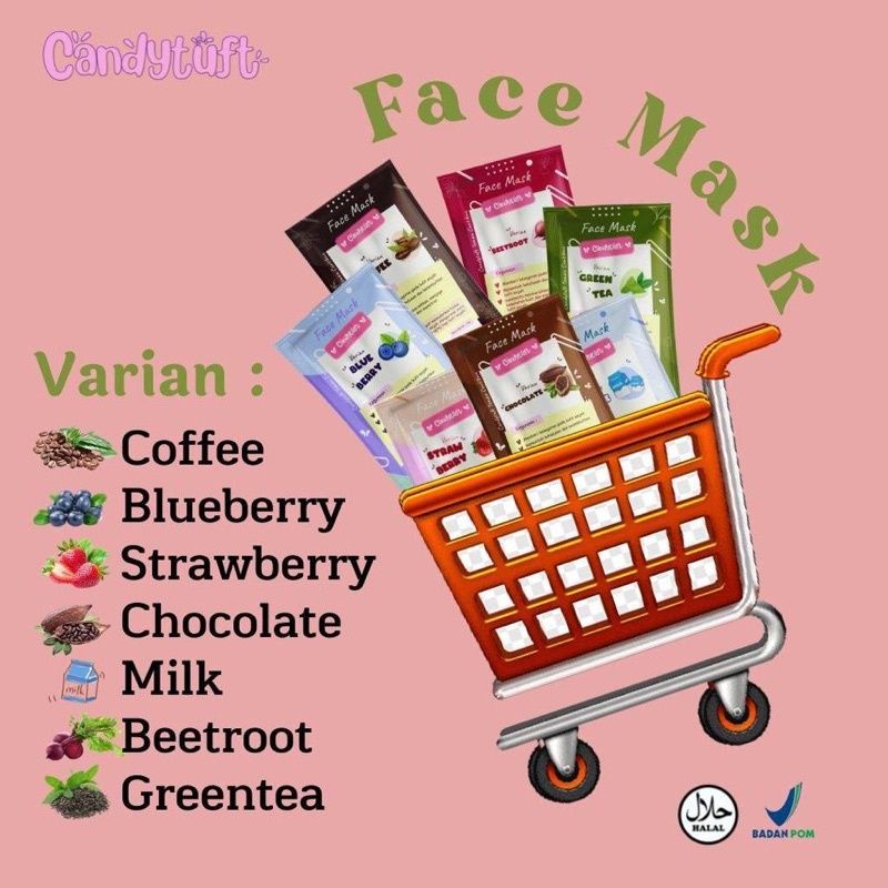 Jual FACE MASK BY SISKA CHIC || MASKER ORGANIK WITH ALOEVERA EXTRACT ...