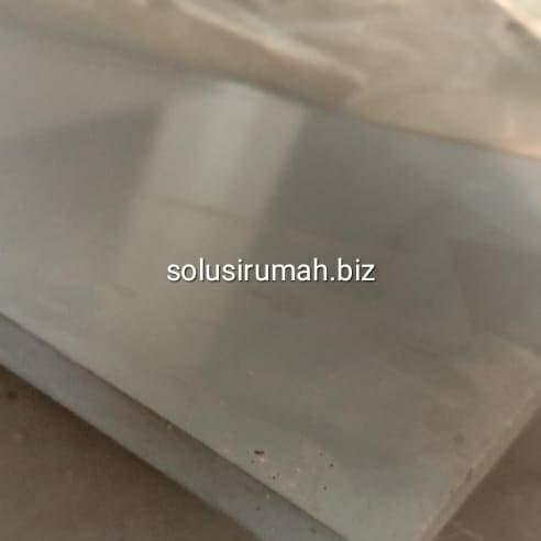 Jual PVC BOARD 6mm Sheet Custom 6 mm abu keras hard /100cm bahan ...