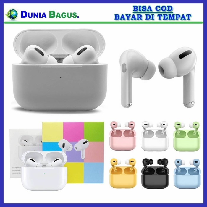 Jual Inpods 13 i13 Pro TWS Macaron v5.0 Wireless Aripods Gen 3 Earphone ...