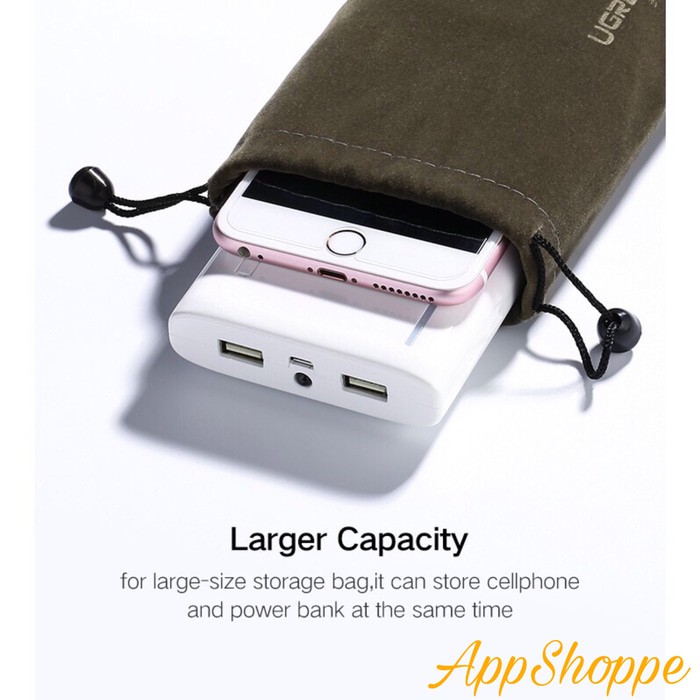 Jual UGREEN Pouch Storage Case Bag Velvet Waterproof Handphone Soft ...