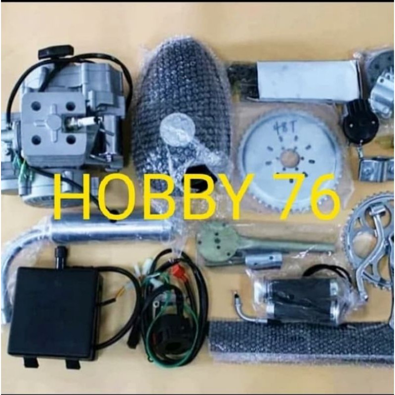 Jual BT80 mesin sepeda 80cc gasbike electric starter | Shopee Indonesia