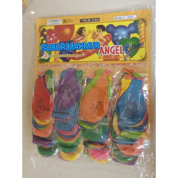 Jual (1Papan) BALON ANGEL A-1309 Termurah | Shopee Indonesia