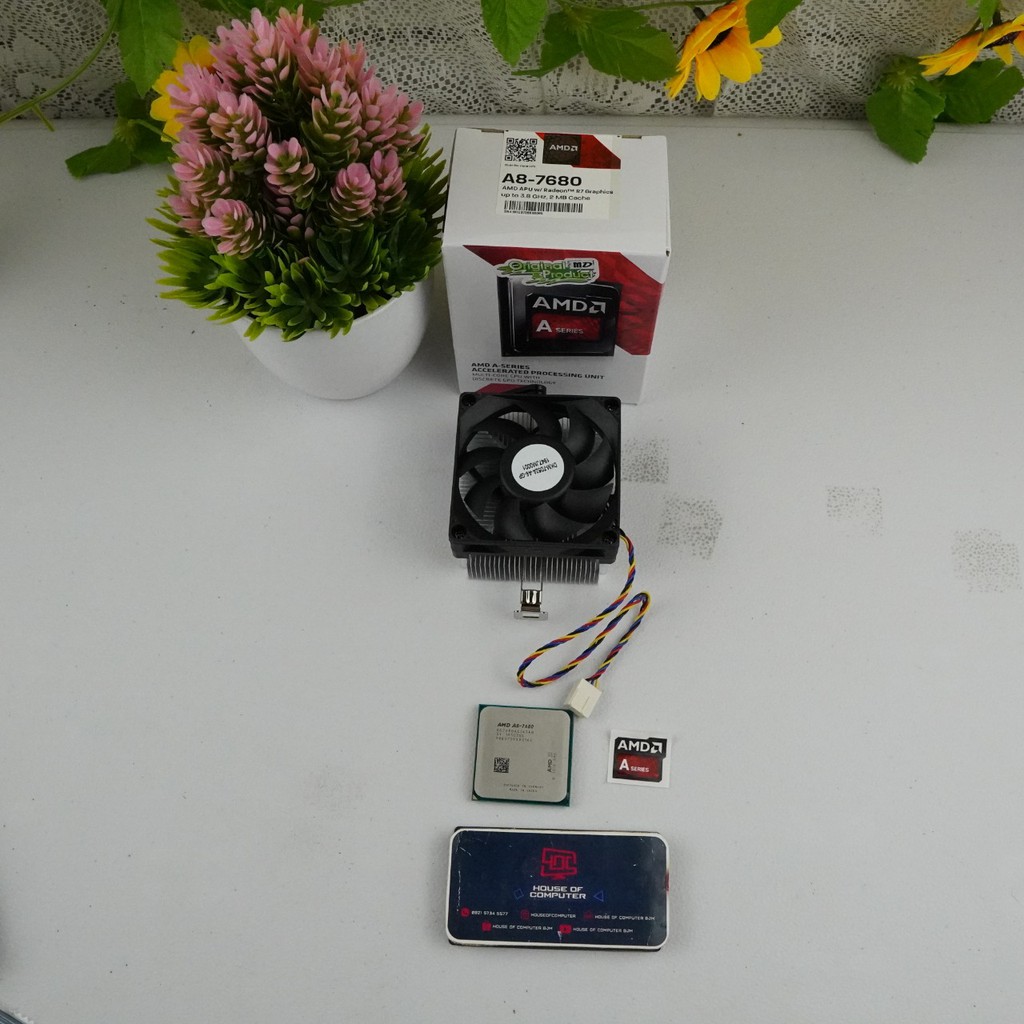 Jual PROCESSOR AMD APU A8 7680 onboard r7 2gb | Shopee Indonesia