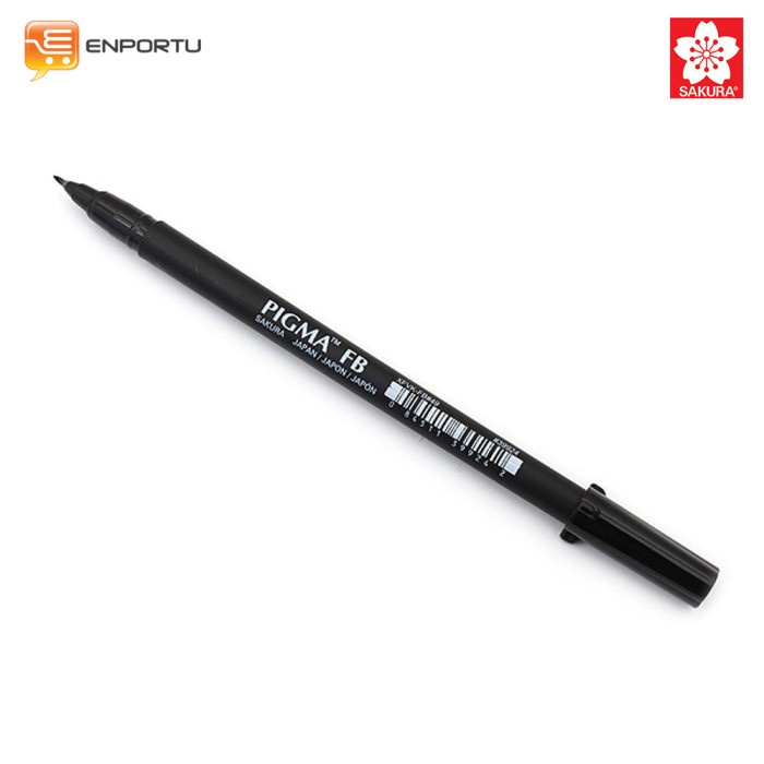 Jual Sketsagambar- Sakura Pigma Brush Pen Fine Black -Buku-Gambar-Sketsa. | Shopee Indonesia