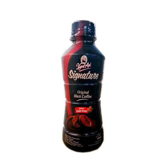 Jual Kapal api drink black coffee signature 200 ml | Shopee Indonesia