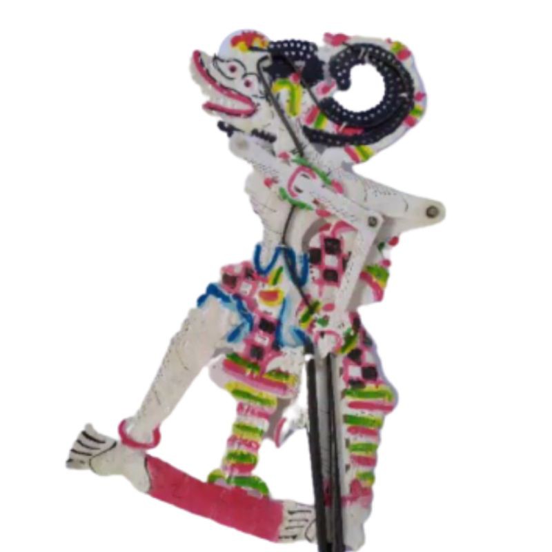 Jual KERAJINAN WAYANG KULIT HANOMAN KERA PUTIH KIDANGAN BIASA | Shopee ...