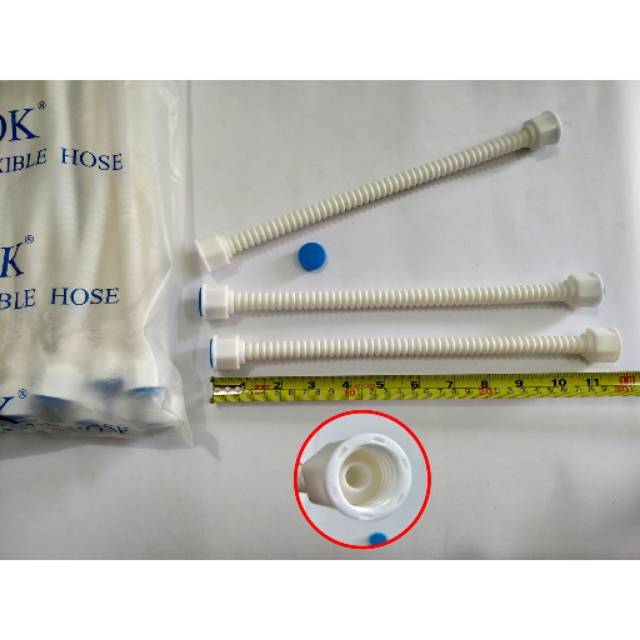 Jual Selang Fleksibel PVC/Selang Toilet 12" WC/SELANG FLEXIBLE FLEXIBEL ...