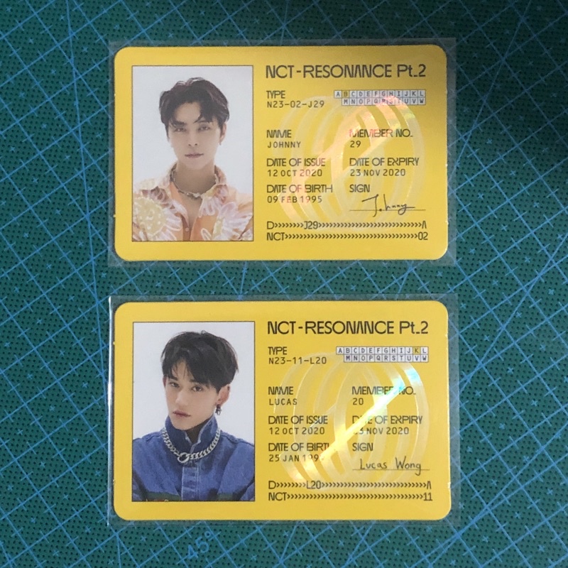 Jual ID Card Johnny & Lucas | Shopee Indonesia