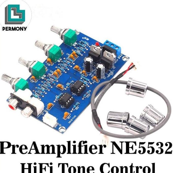 Jual NE5532 HiFi Tone Control PreAmp PreAmplifier MDL-2 | Shopee Indonesia