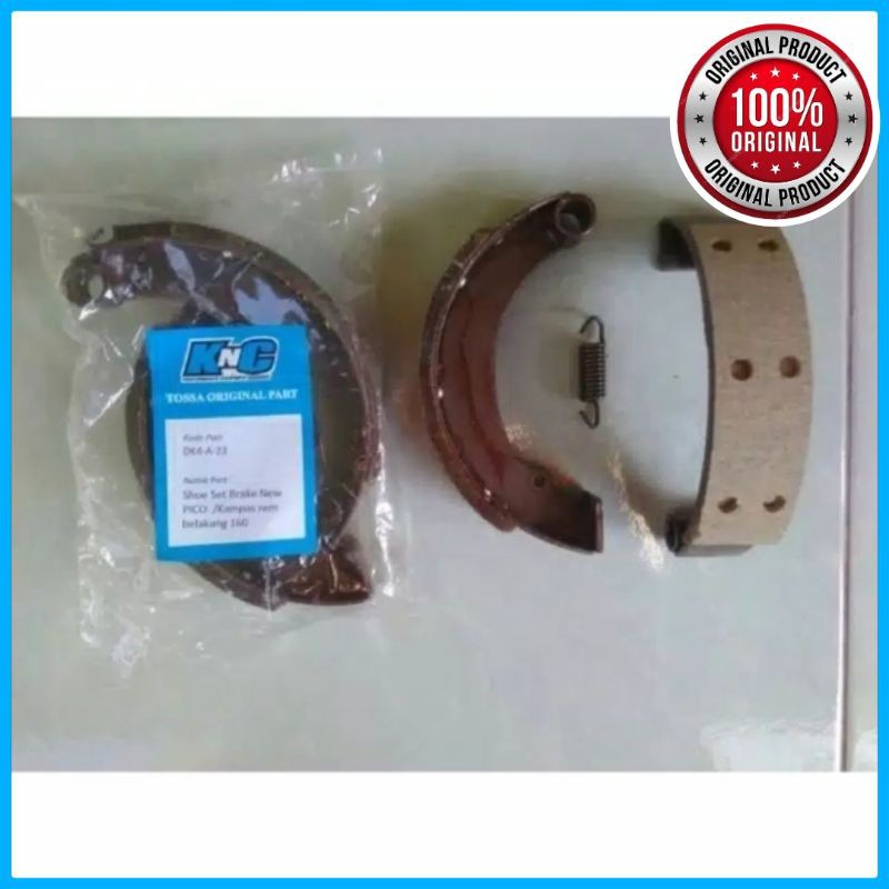 Jual kampas rem belakang/shoe brake set motor roda tiga tossa pico 110 ...