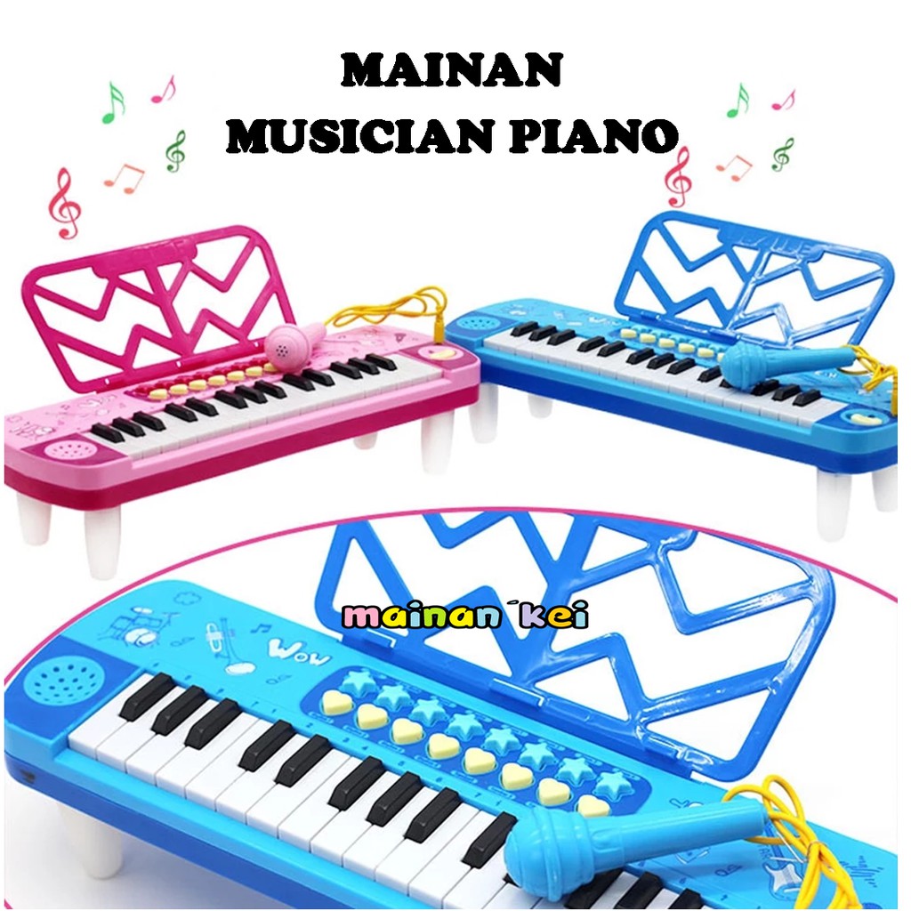 Jual MAINAN ANAK EDUKASI MAINAN PIANO BESAR MAINAN ALAT MUSIK PIANO ...