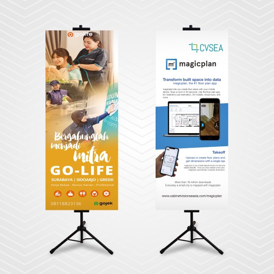 Jual Tripod Banner 60 x 120 Cm | Shopee Indonesia