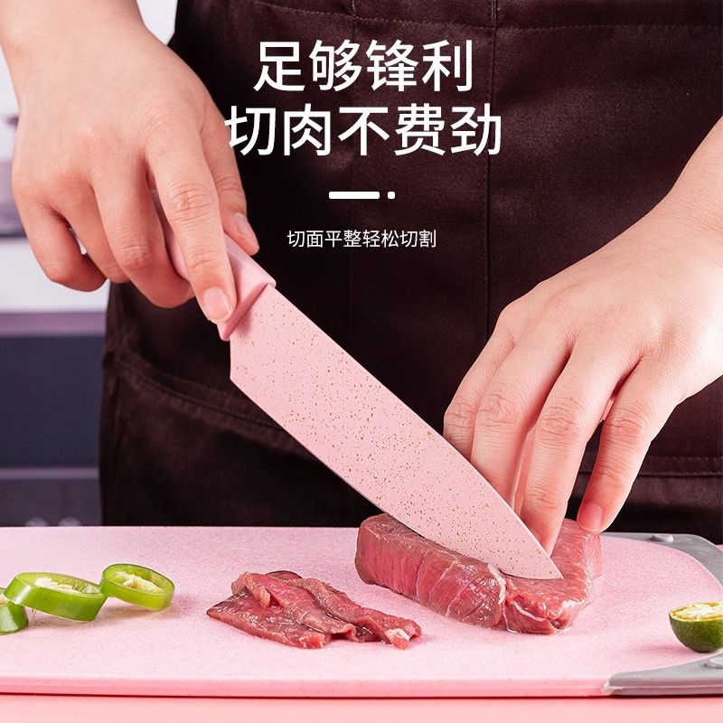 Jual Pisau Set Dapur Stainless 6in1 LENGKAP / Knife Stainless Steel ...
