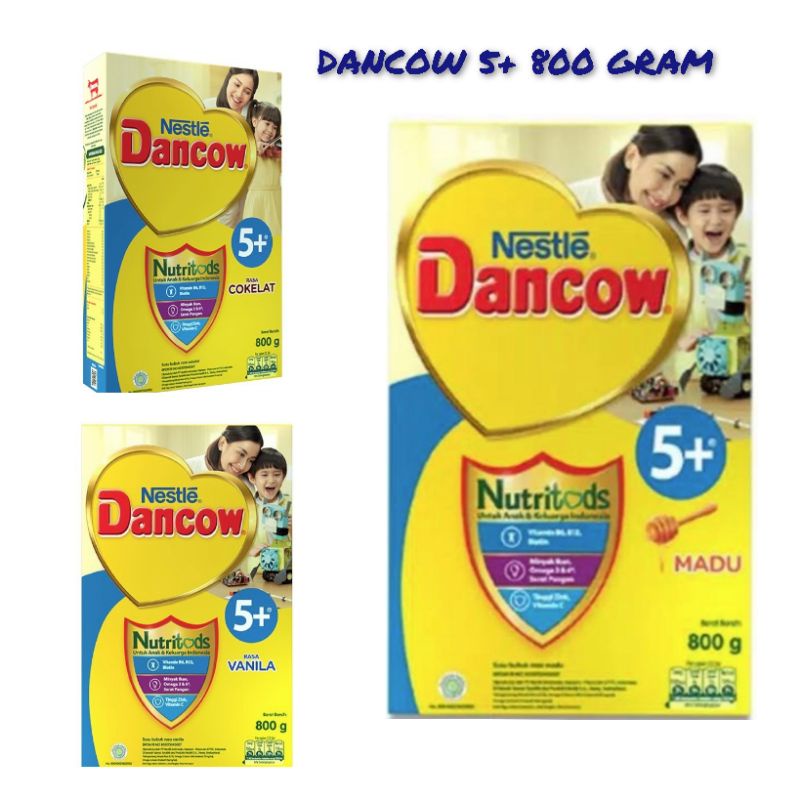 Jual Dancow 5+ 800 gram ( Madu Vanila Coklat ) | Shopee Indonesia