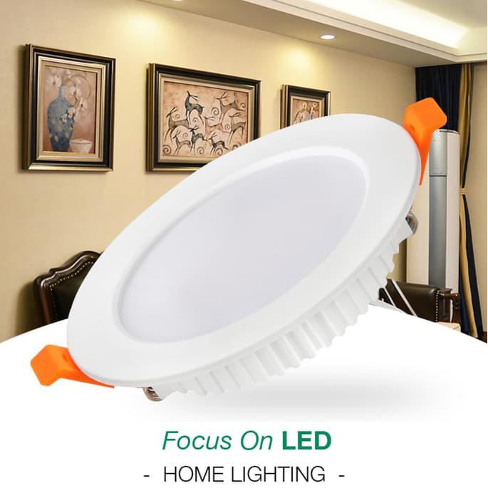 Jual LAMPU PLAFON LED SLIM DOWNLIGHT LAMPU LED PANEL15w 15 w 15 watt ...