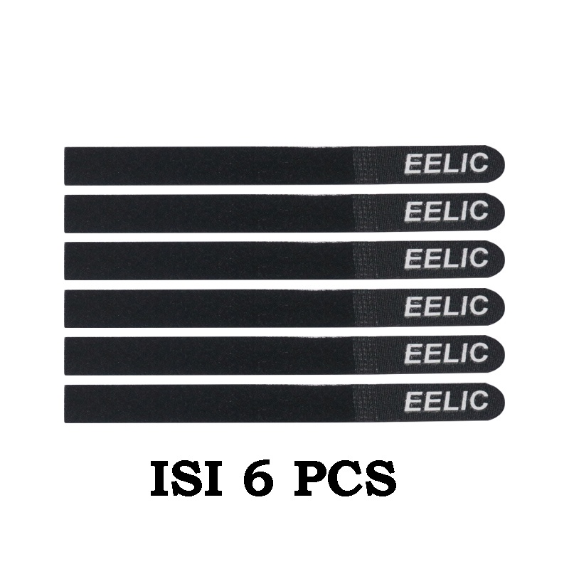 Jual EELIC VEO-STRAPS 6 Pcs velcro straps tali pengikat kabel ...
