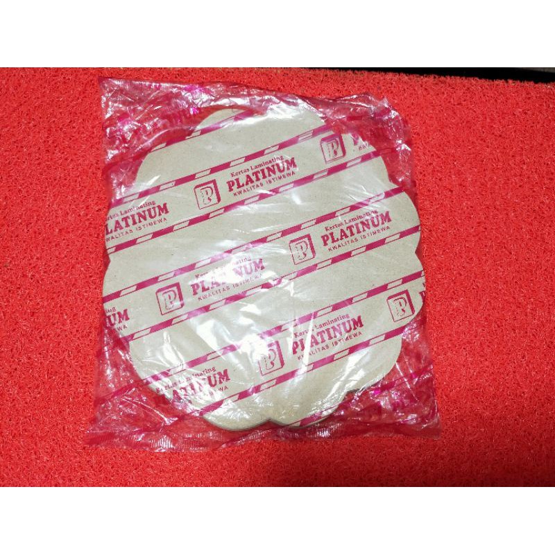 Jual KERTAS NASI BULAT (ISI 70 PCS) / ALAS PIRING MAKANAN / KERTAS NASI ...