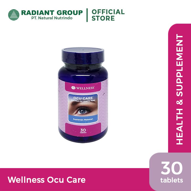 Jual WELLNESS OCU CARE TAB@30 Wellness Ocu Care (30 Tabs) | Shopee ...