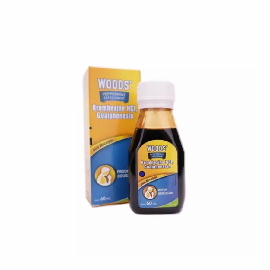 Jual WOODS' Peppermint Obat Batuk - Expectorant, 60 mL | Shopee Indonesia