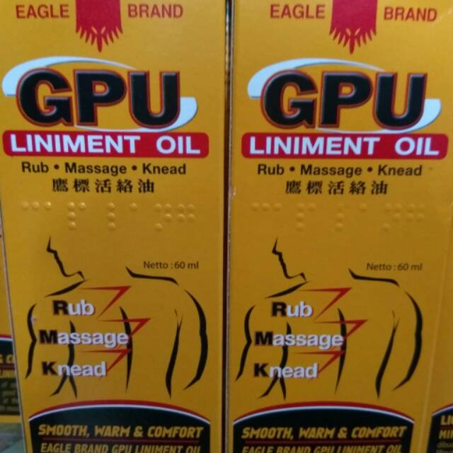 Jual GPU 60 ml (minyak urut) | Shopee Indonesia