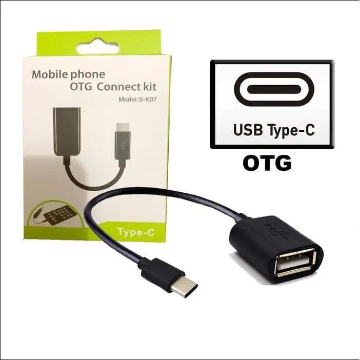 Jual Kabel OTG Type C, Kabel On The Go Tipe C Handphone Connect KIT ...