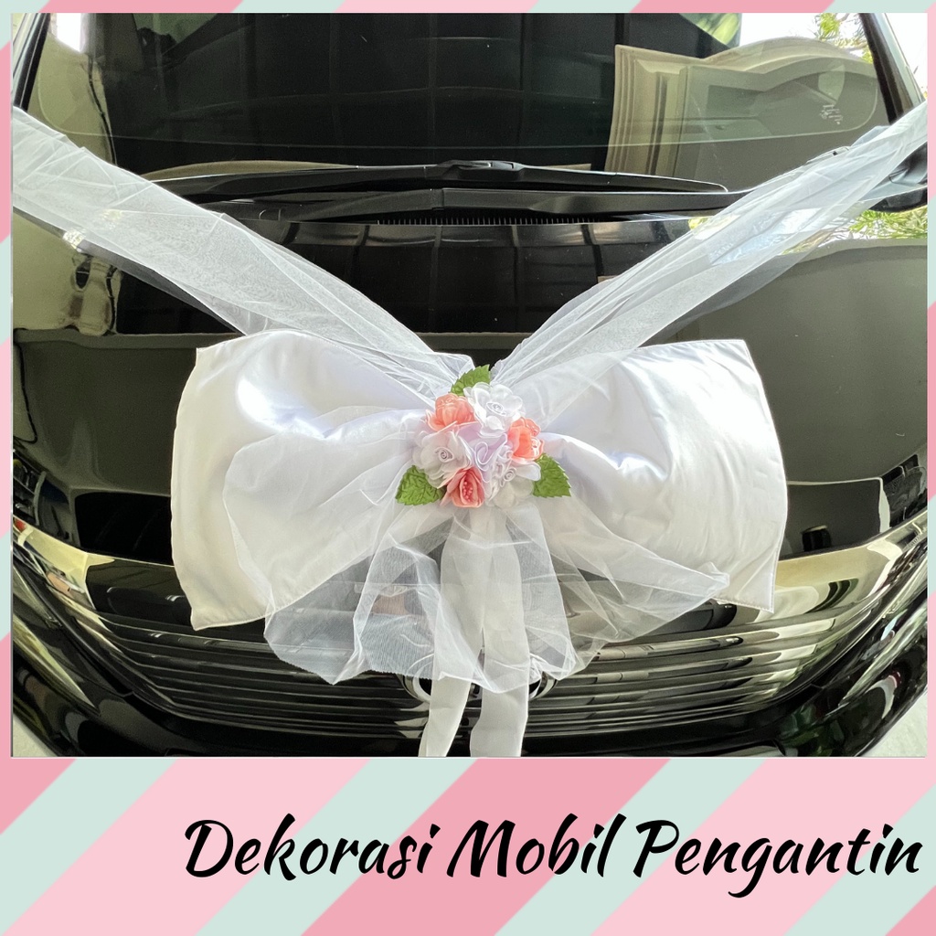 Jual Decor Mobil Pernikahan | Pengantin Dekorasi Bunga Kain nikahan ...