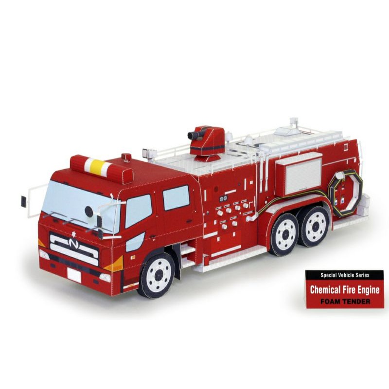 Jual DIY Papercraft Mobil pemadam kebakaran | Shopee Indonesia