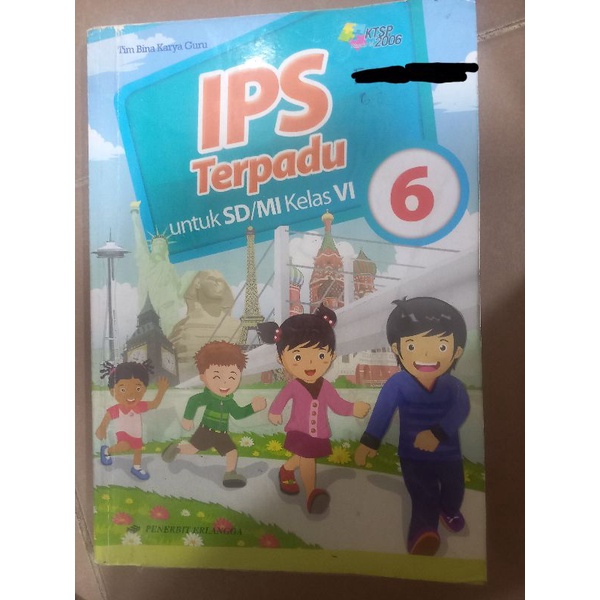 Jual Buku IPS TERPADU kelas 6/VI ilmu pengetahuan sosial | Shopee Indonesia