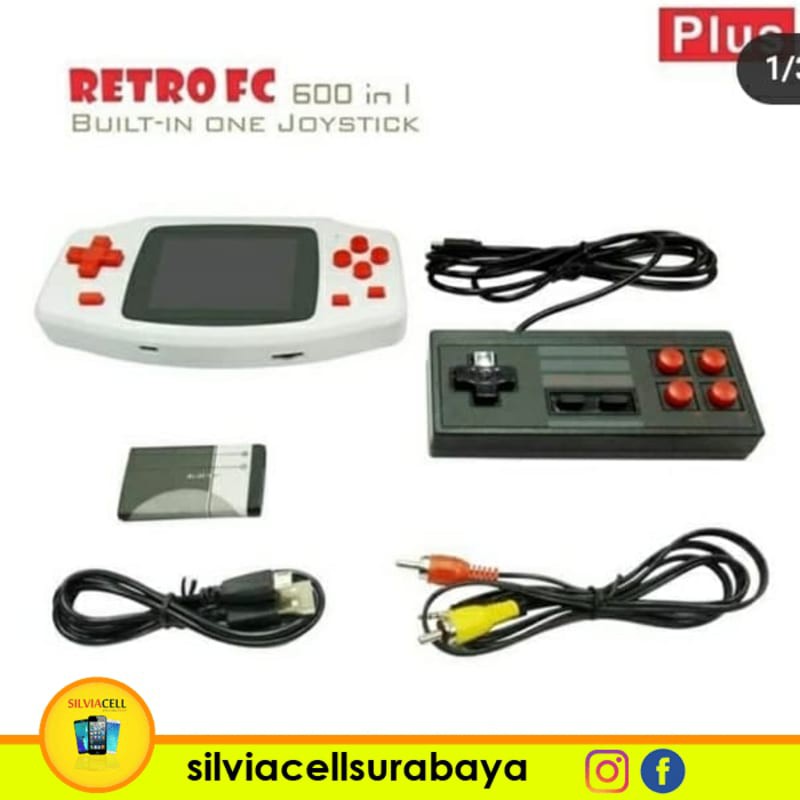 Jual Mini Retro Tv Game Console Classic 600 Games | Shopee Indonesia