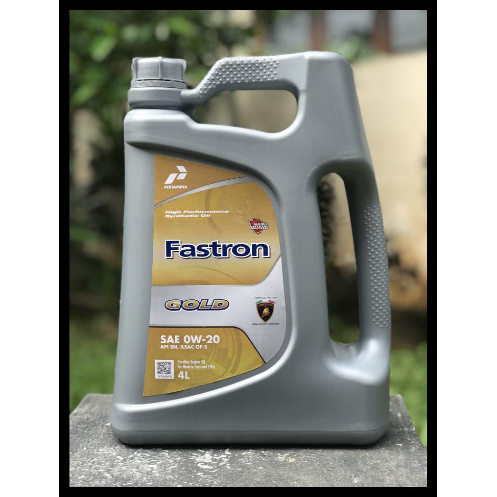 Jual Promo Ori Oli Pertamina Fastron Gold Sae 0W-20 Api Sn Galon 4 ...