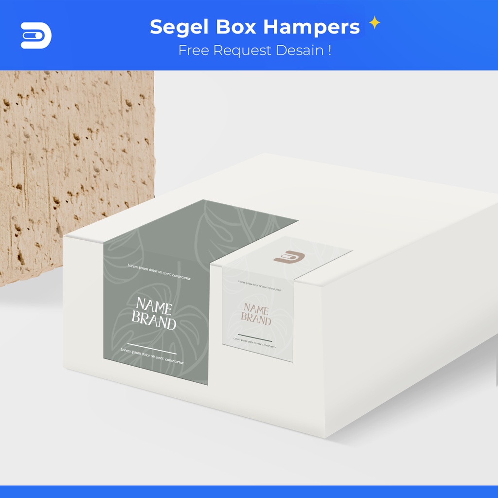 Jual STICKER SEAL BOX/STICKER PACKAGING SEAL/STICKER SEAL BOX/STICKER ...
